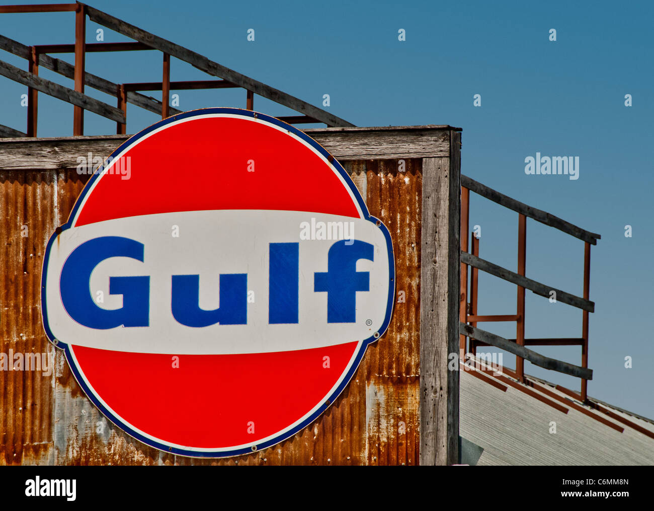Gulf Oil Company Logo Gulf Gas Station Sign | PCARMARKET
