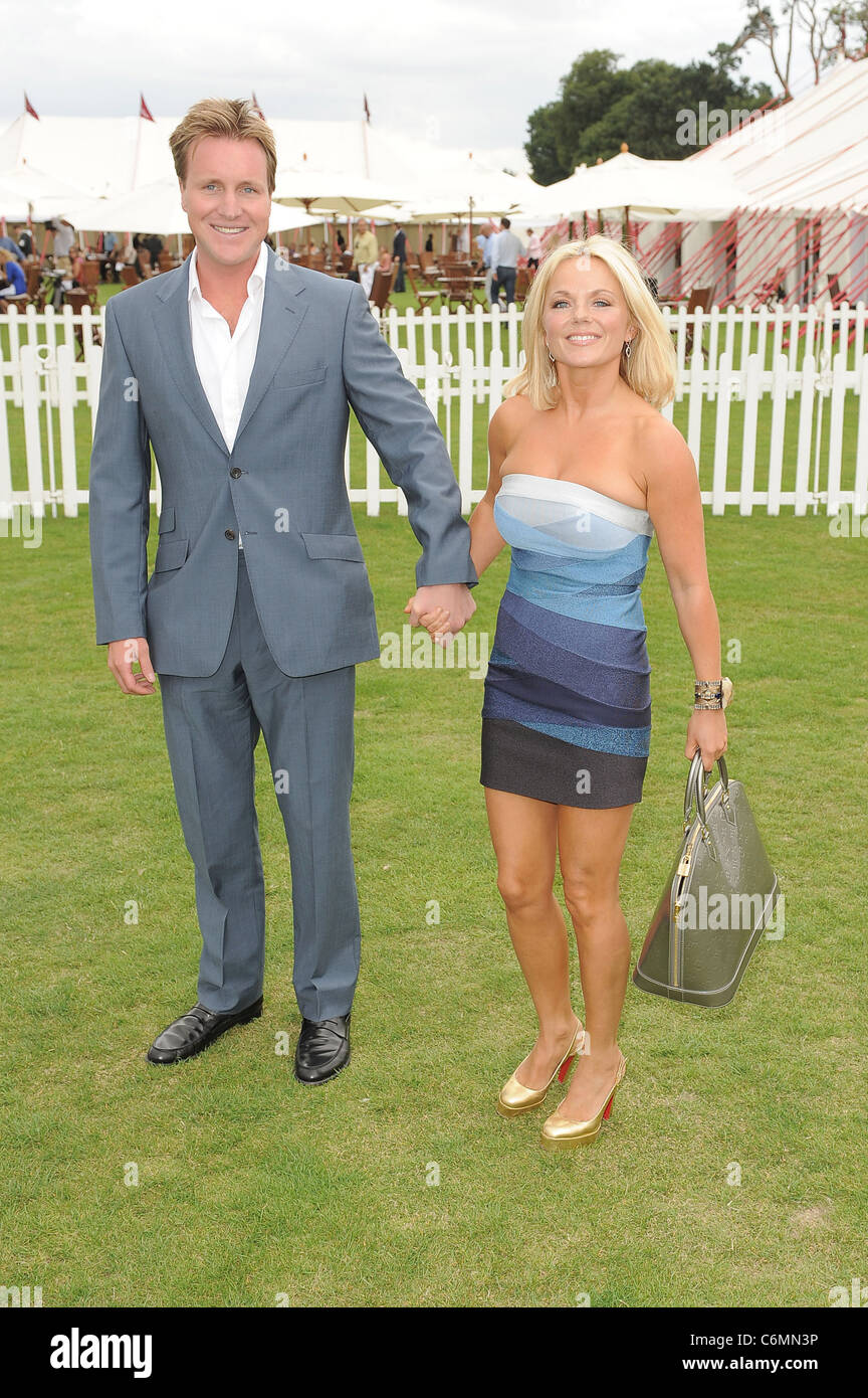 Henry Beckwith, Geri Halliwell The Cartier International Polo Day at ...