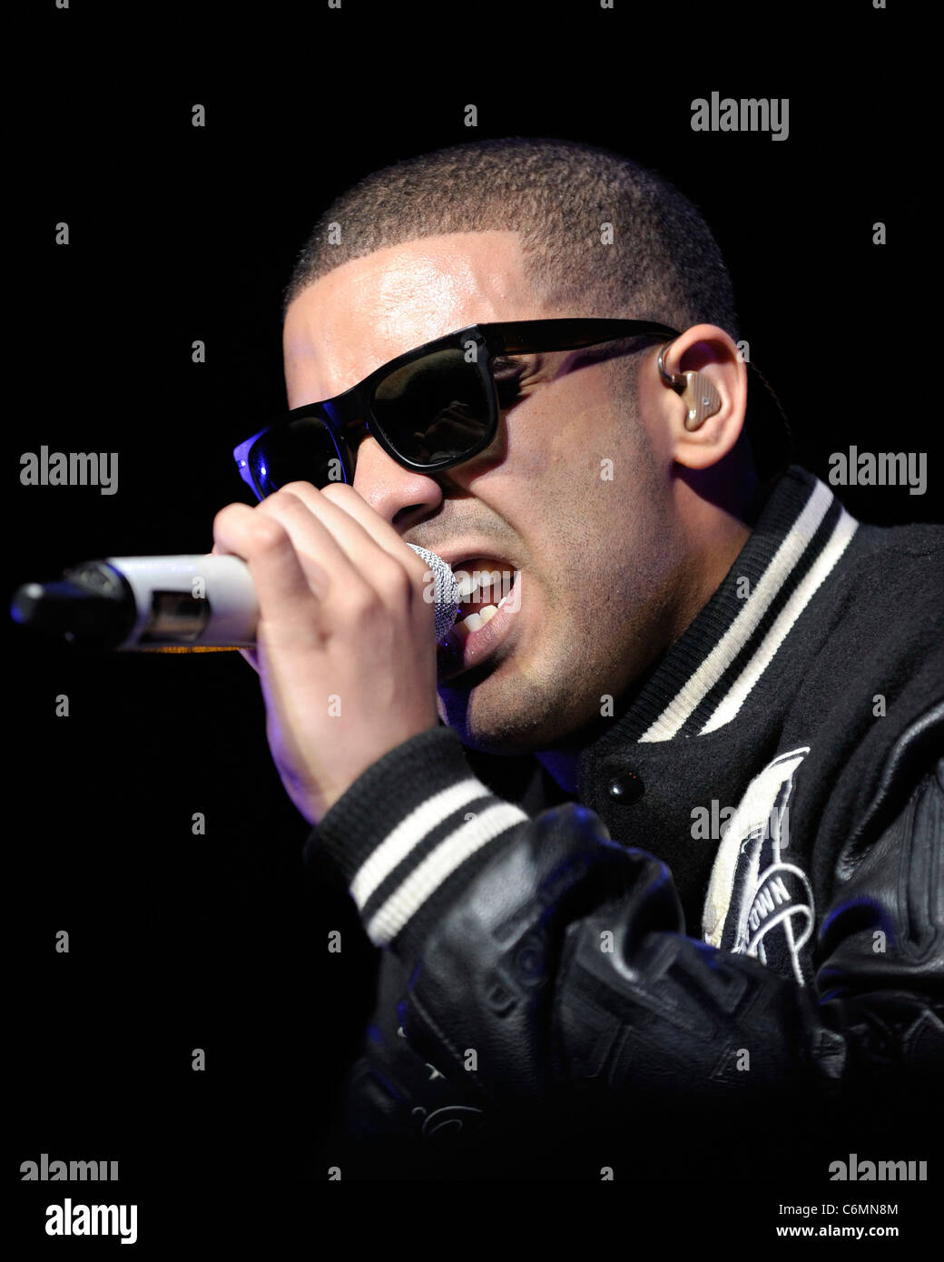 Drake aka Aubrey Drake Graham, performs on stage at the Molson Canadian ...