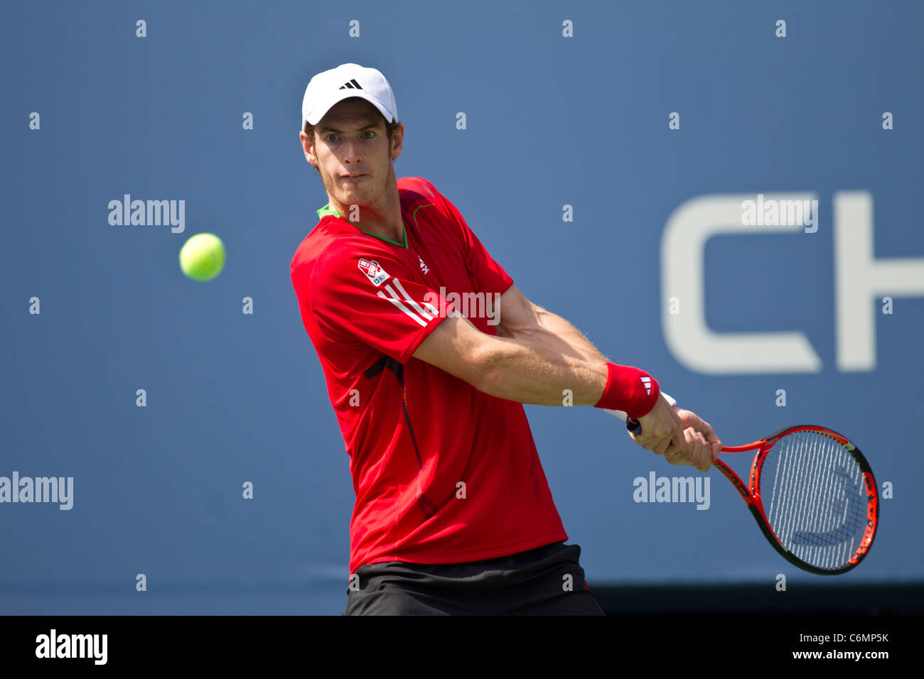 Andy murray backhand hi-res stock photography and images - Alamy
