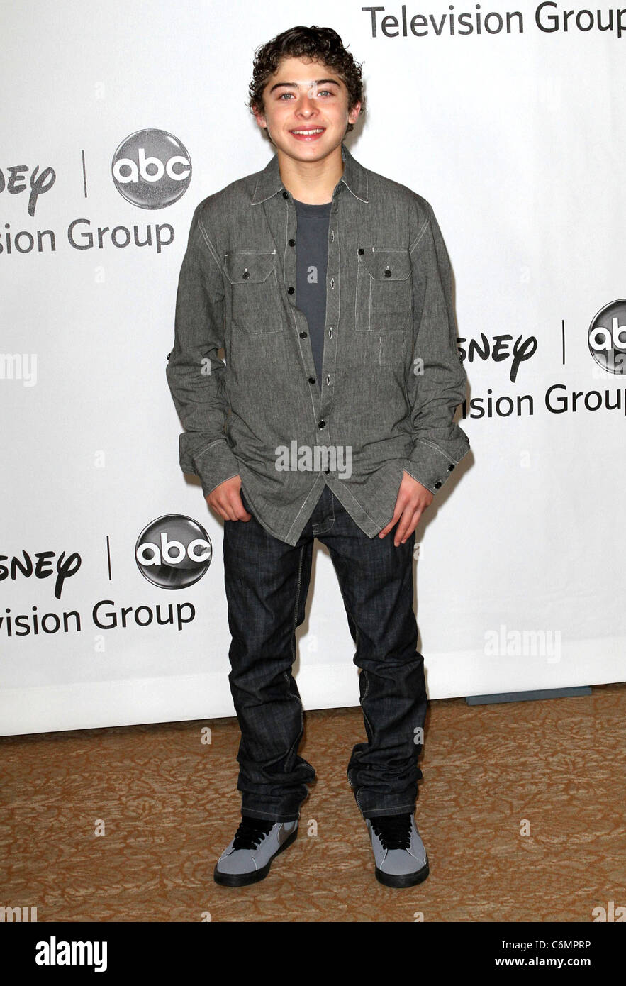 Ryan Ochoa Disney ABC Family 2010 Summer TCA Tour held at The Beverly ...