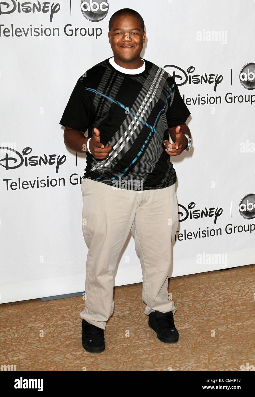 Kyle Massey Disney ABC Family 2010 Summer TCA Tour held at The Beverly ...