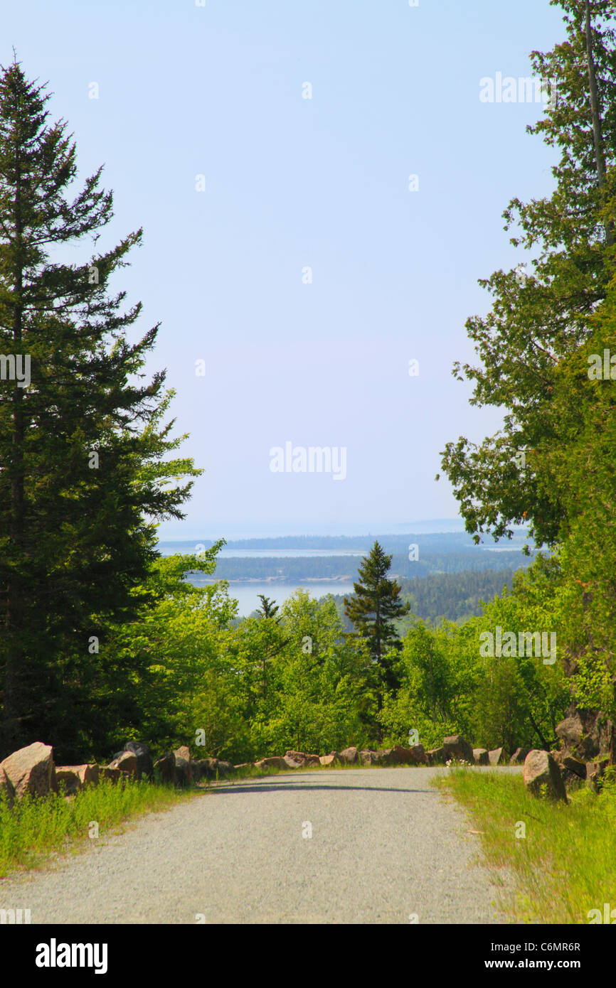 Jordan Stream loop Carriage Road, Acadia National Park, Mount Desert ...