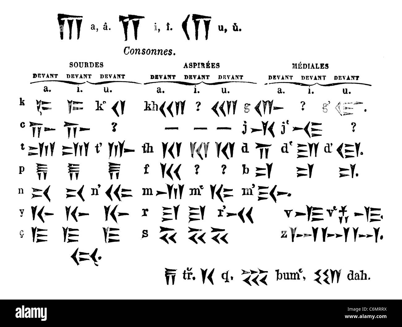 Ancient Persian Cuneiform Alphabet High-Res Vector Graphic, 44% OFF