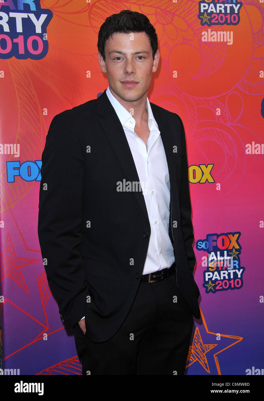 Cory Monteith Fox All-Star Party at Pacific Park at the Santa Monica ...