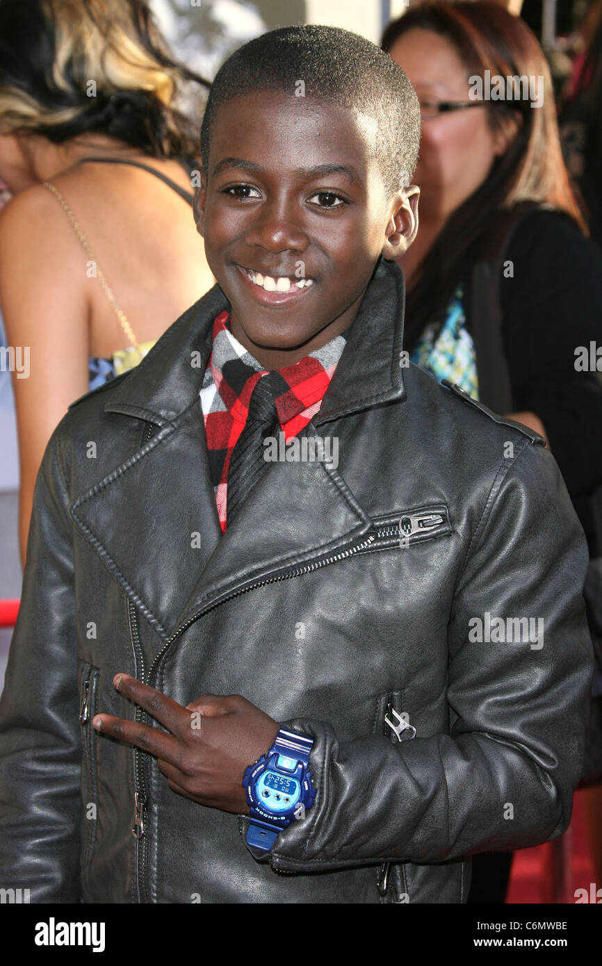 Kwesi Boakye Los Angeles premiere of 'Step Up: 3D' held at El Capitan ...
