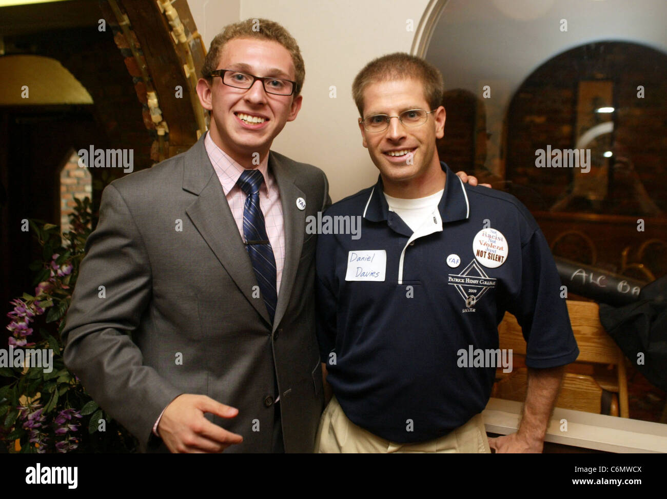 Naftali Rivkin Jordan Marks executive director of YAF, Young Americans ...