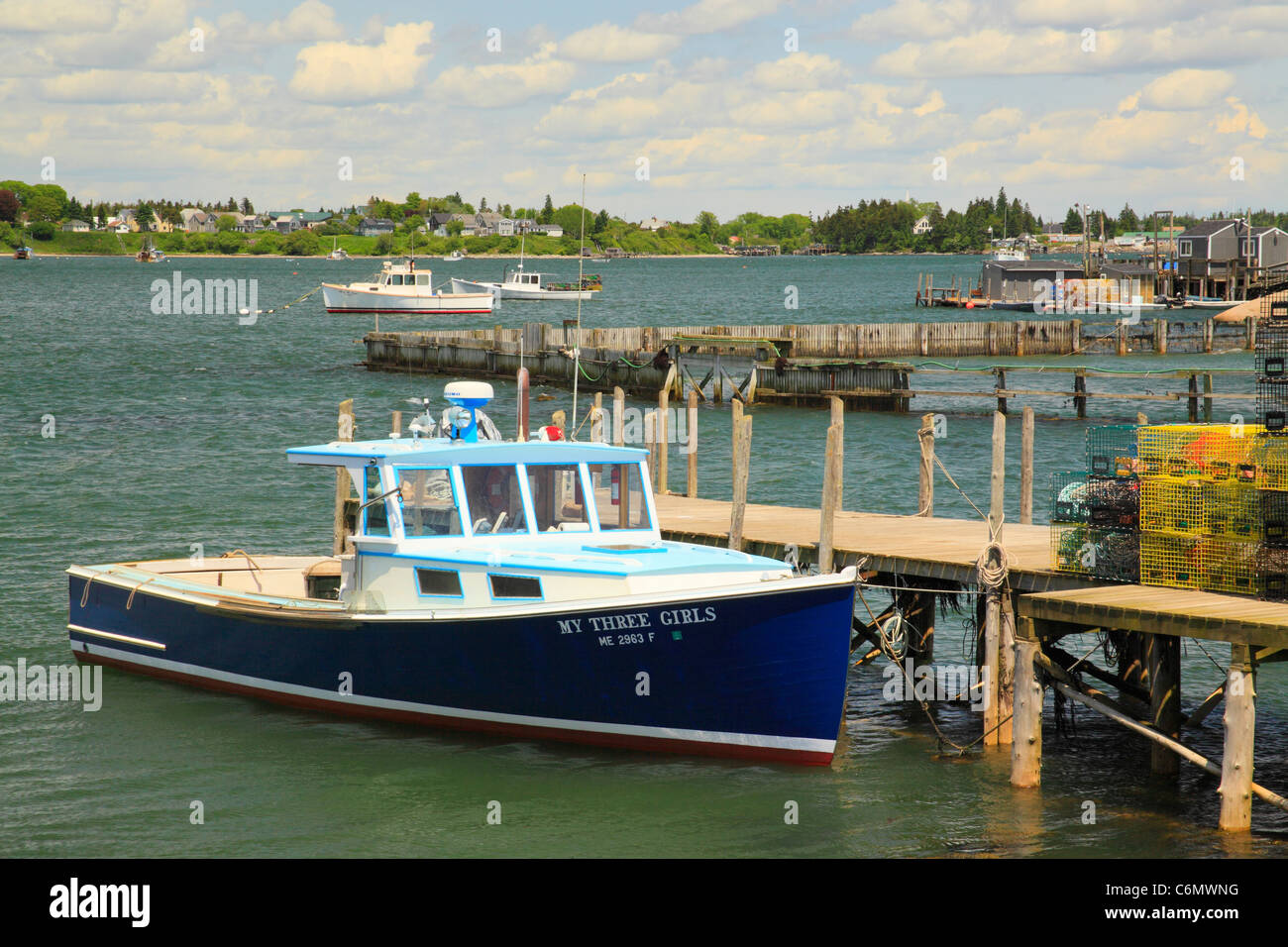 Beals lobster pier hi-res stock photography and images - Alamy