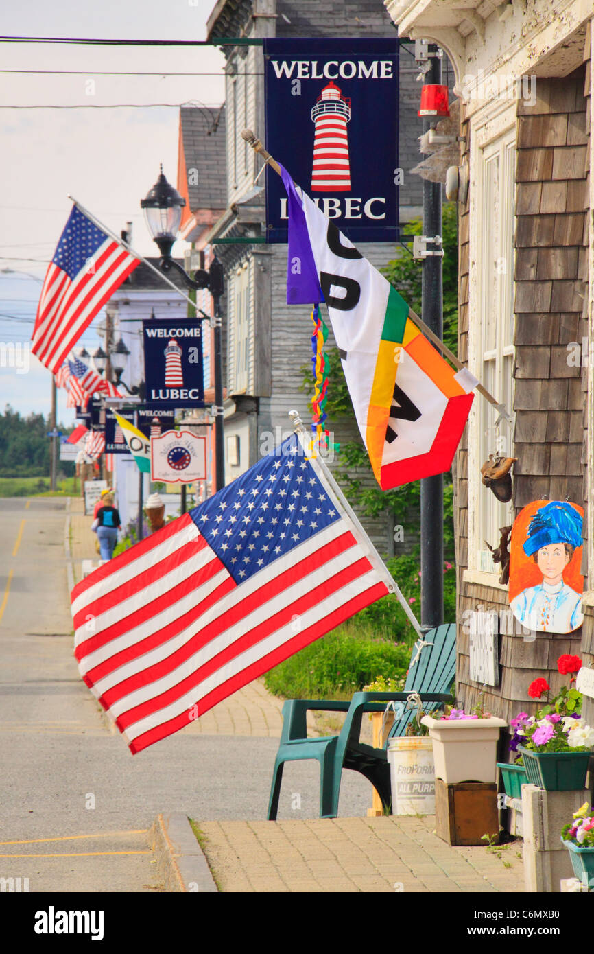 Downtown lubec maine usa hi-res stock photography and images - Alamy
