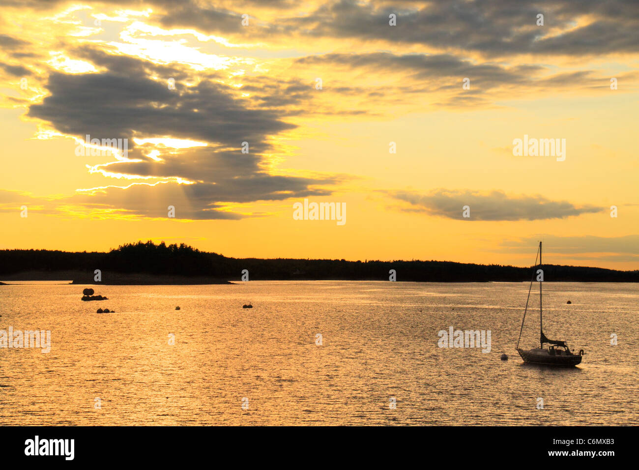 Harbor, Lubec, Maine, USA Stock Photo - Alamy