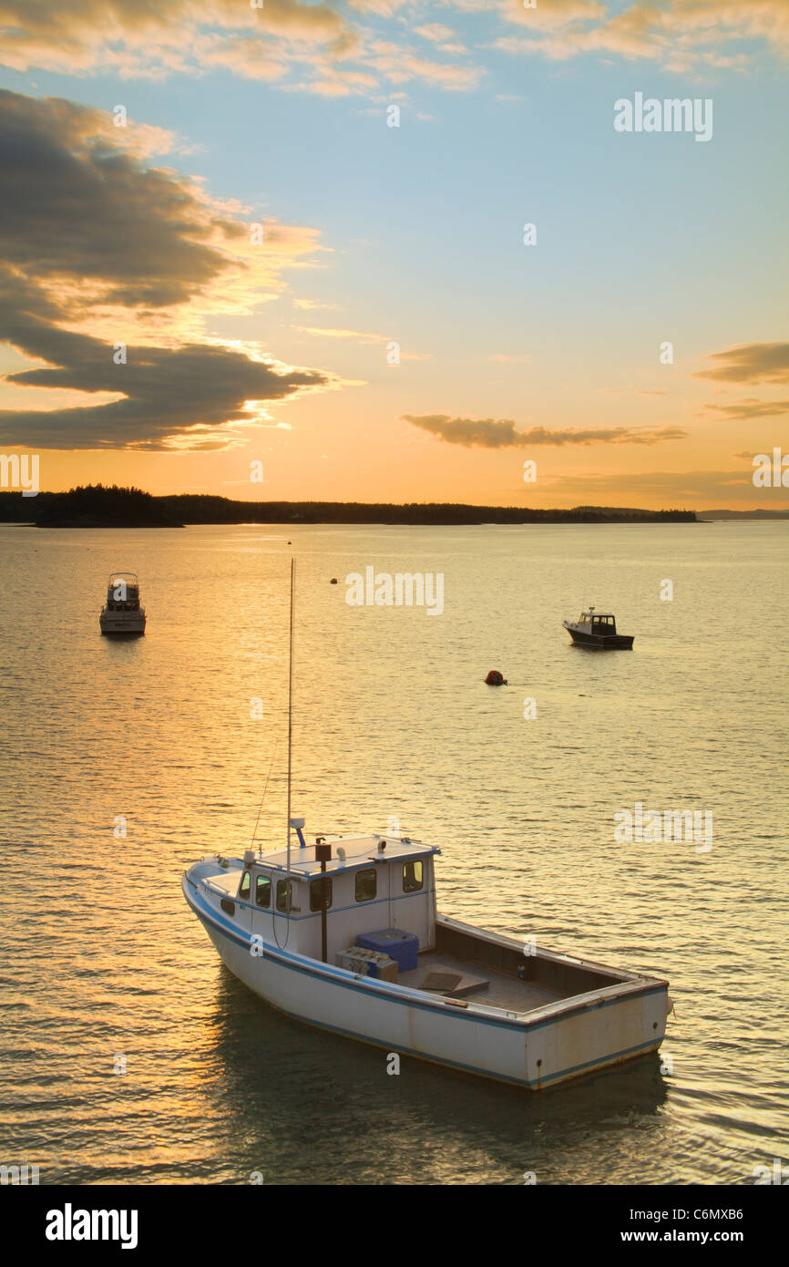 Harbor, Lubec, Maine, USA Stock Photo - Alamy