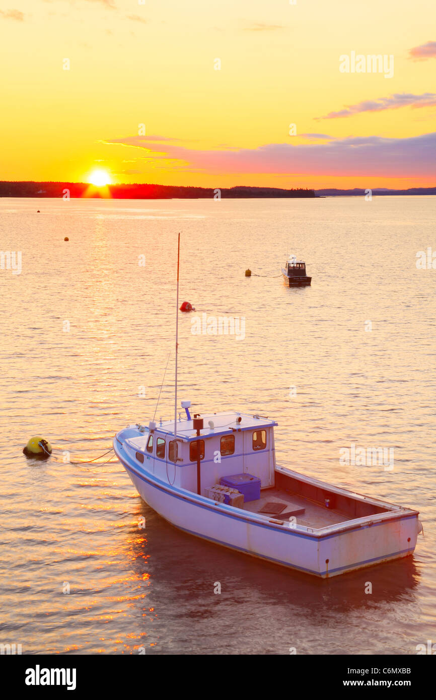 Harbor, Lubec, Maine, USA Stock Photo - Alamy
