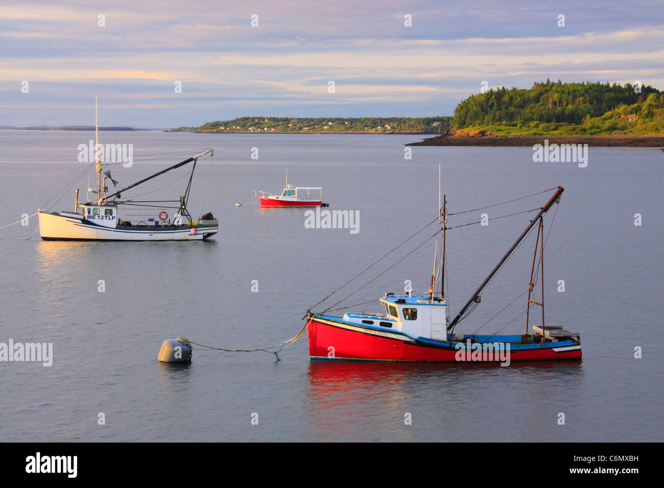 Harbor, Lubec, Maine, USA Stock Photo - Alamy
