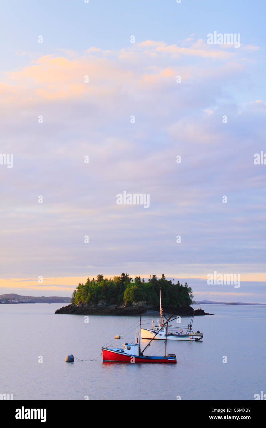Harbor, Lubec, Maine, USA Stock Photo - Alamy