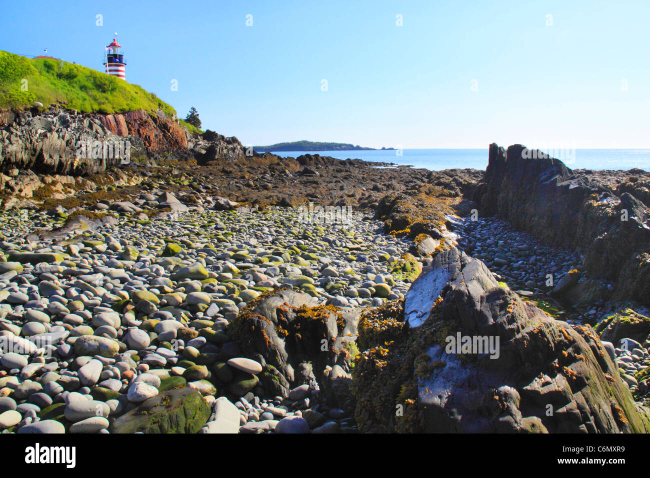 West Coastal Trail, Quaddy Head Light, West Quaddy Head State Park ...