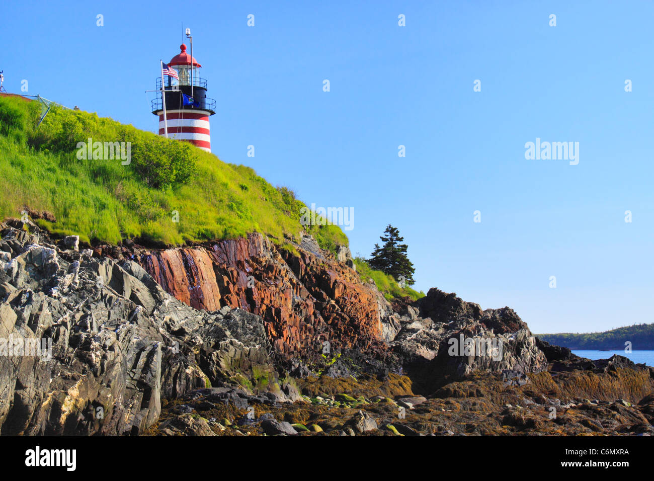 West Coastal Trail, Quaddy Head Light, West Quaddy Head State Park ...
