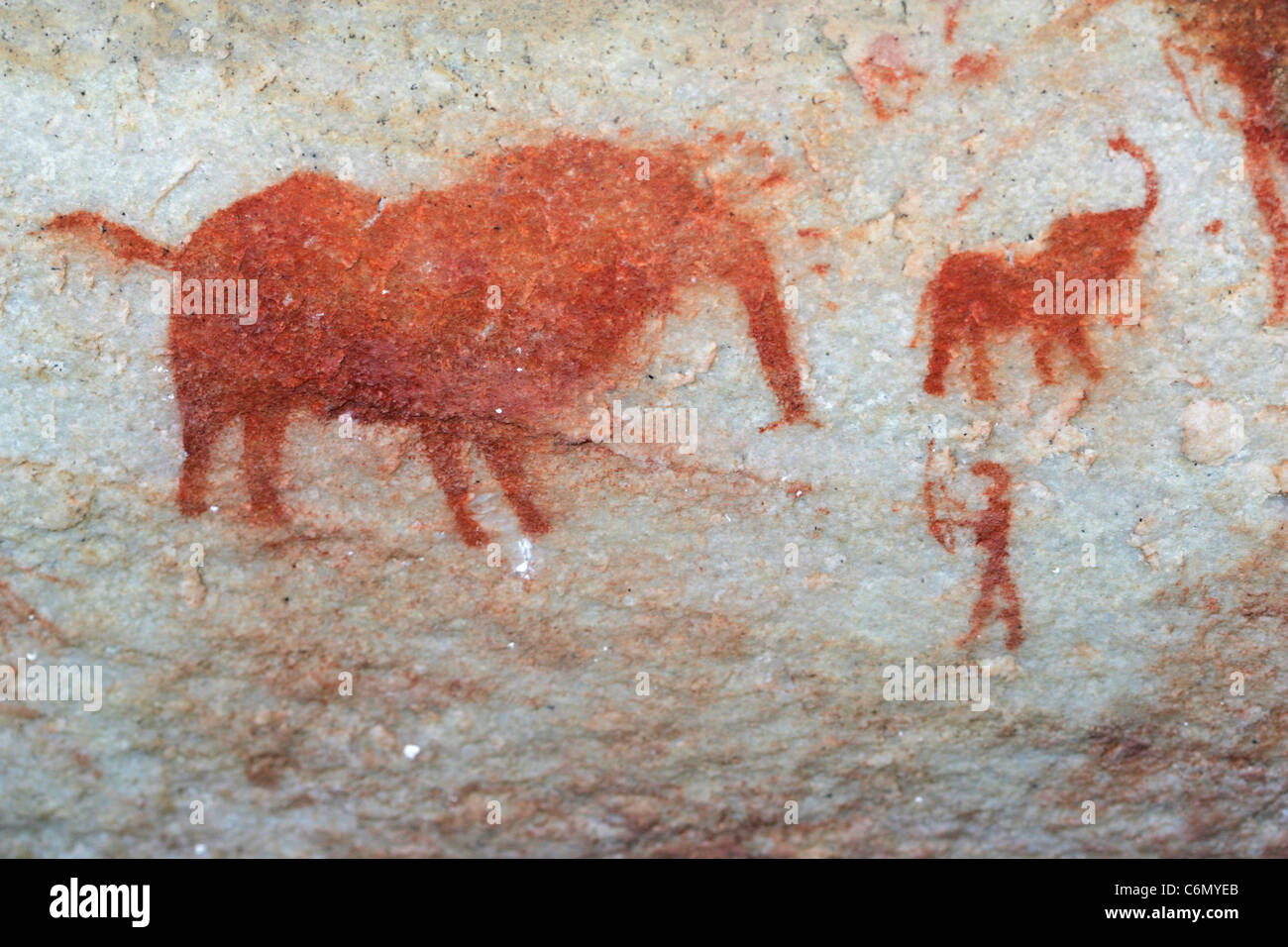 Cave Paintings Of People Hunting