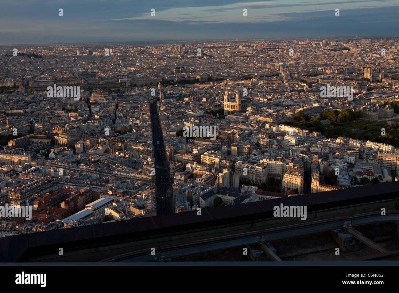 Aerial view of Paris Stock Photo - Alamy
