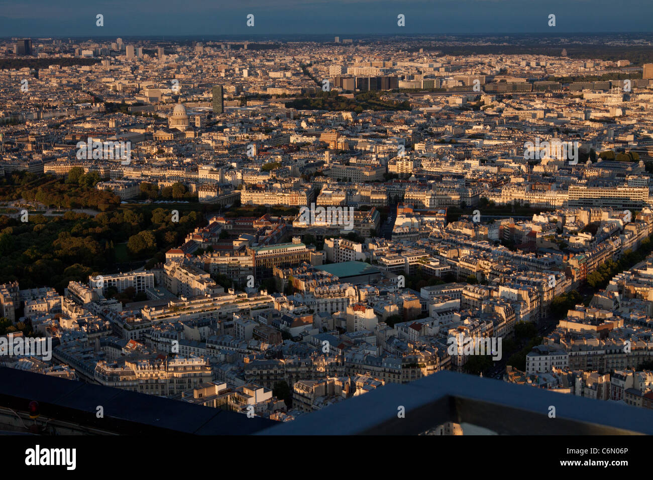 Aerial view of Paris Stock Photo - Alamy
