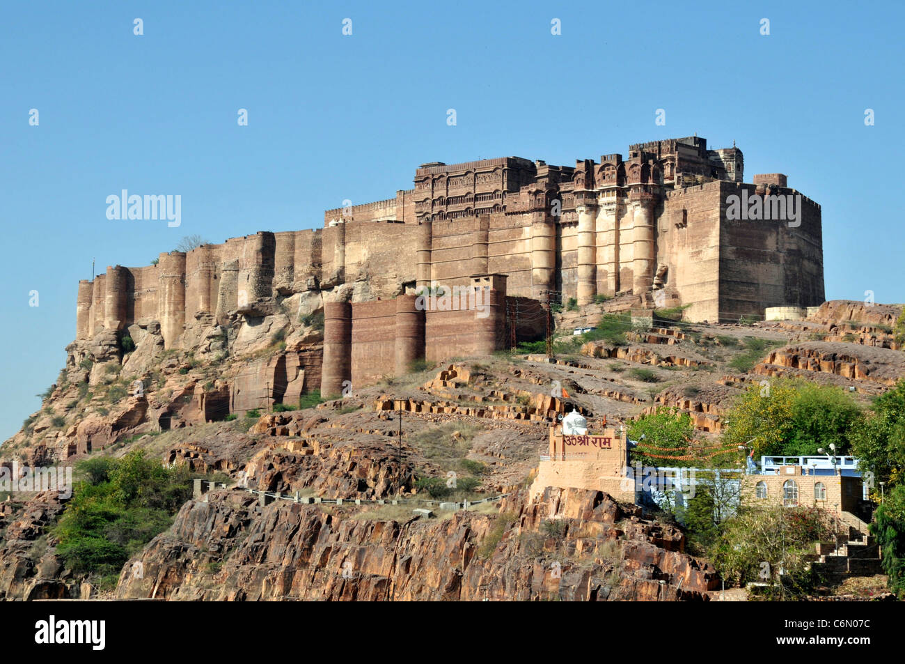 Mehrangarh fort palace hi-res stock photography and images - Alamy