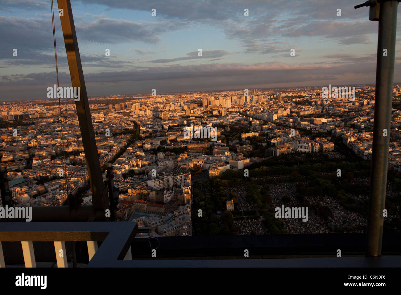 Aerial view of Paris Stock Photo - Alamy