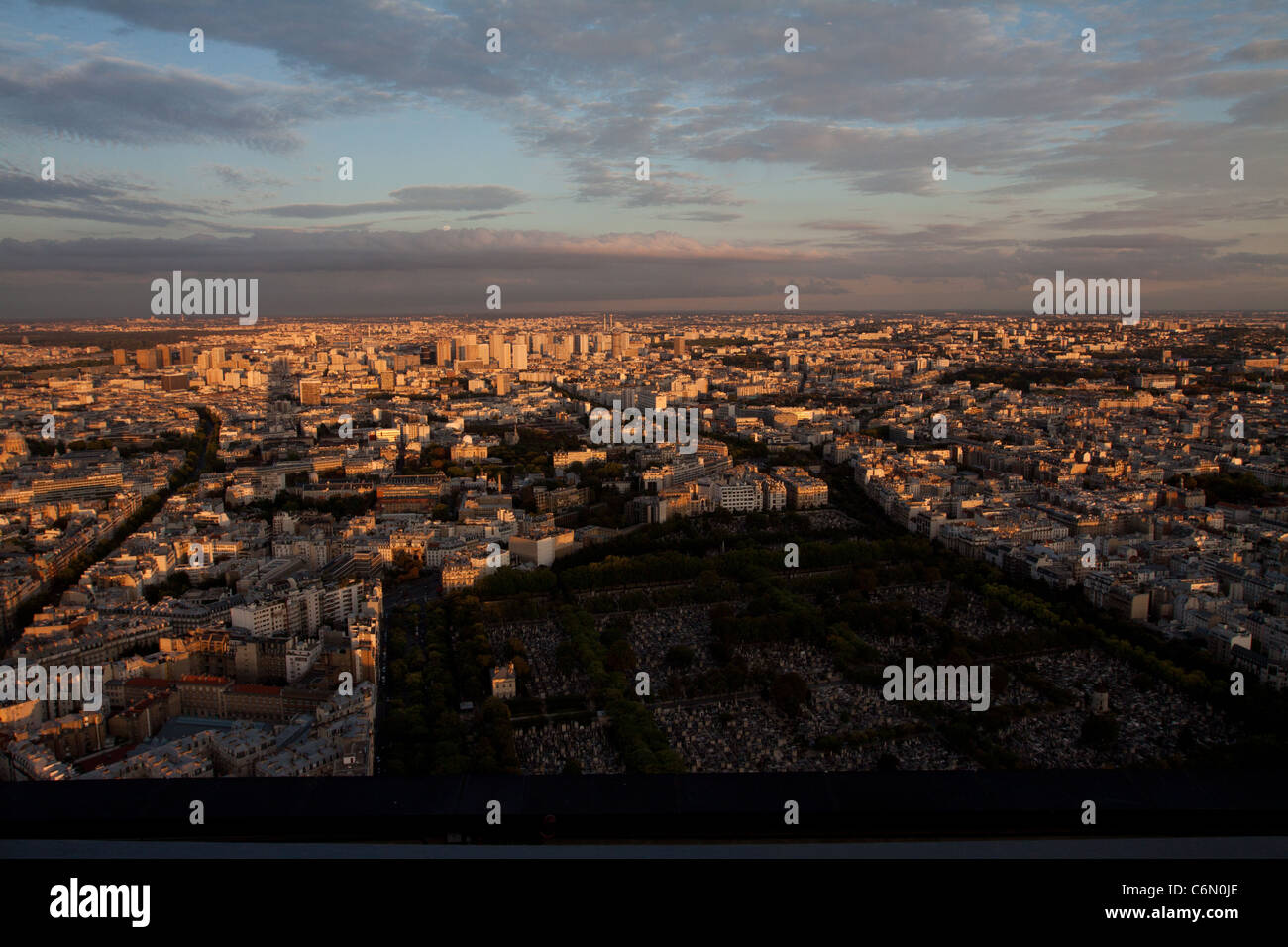 Aerial view of Paris Stock Photo - Alamy