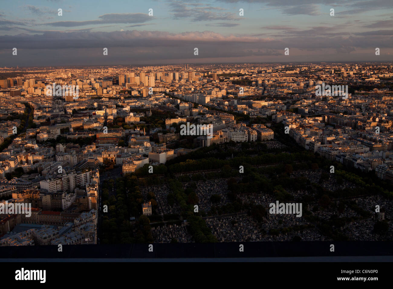Aerial view of Paris Stock Photo - Alamy