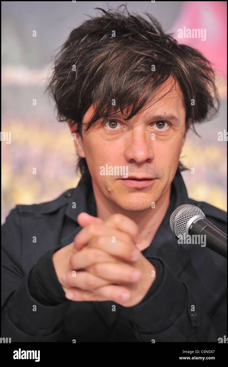 Nicola Sirkis Paleo Festival de Nyon - 'Indochine' press conference ...