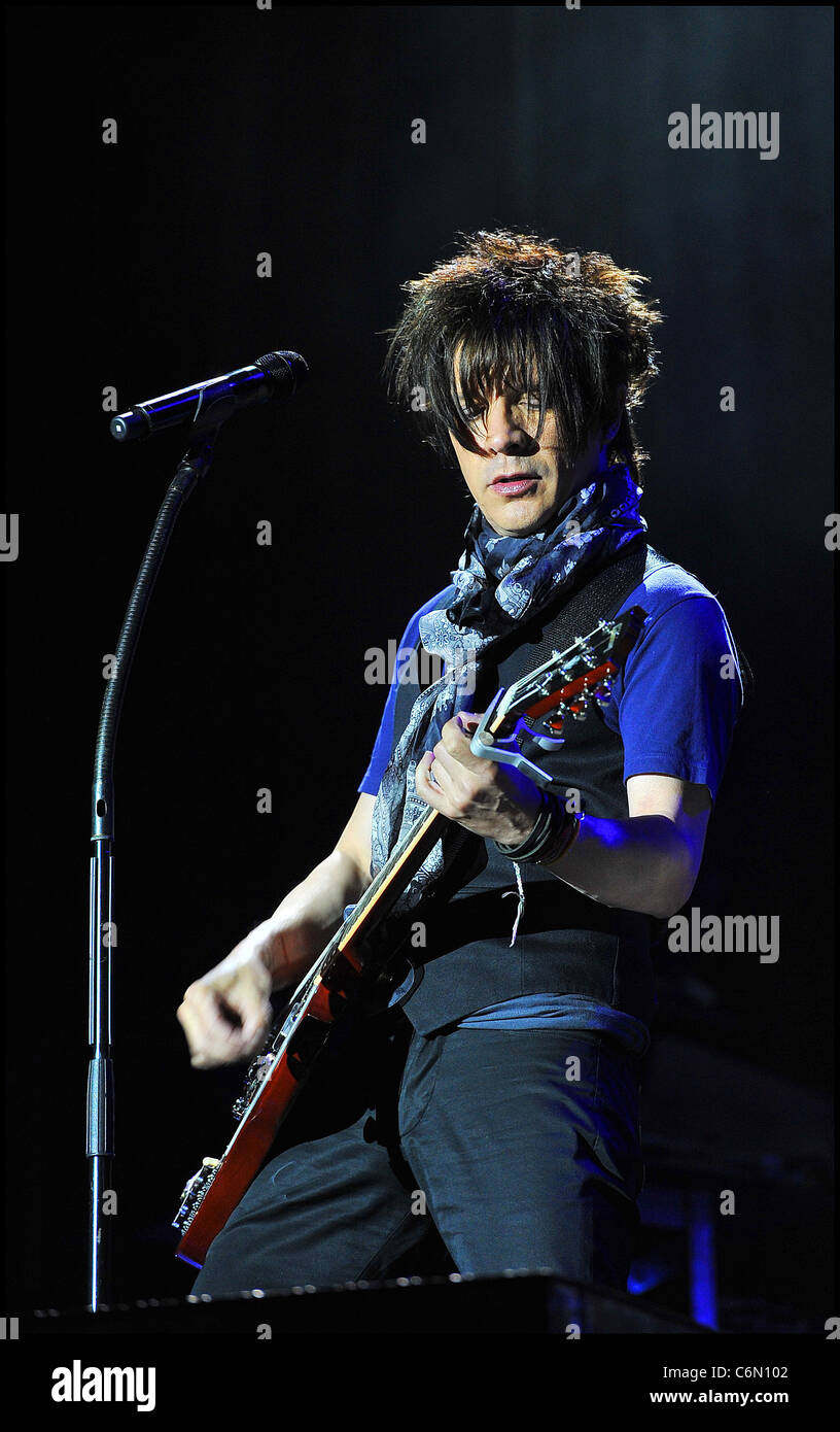 Nicola Sirkis Paleo Festival de Nyon - 'Indochine' - Day 6 Vaud ...