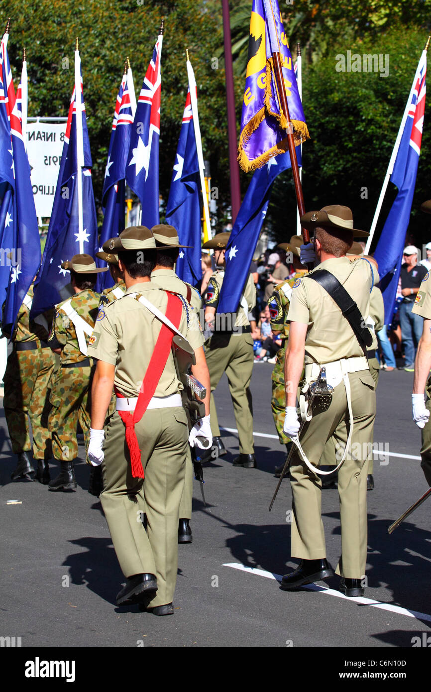 ANZAC Day in Perth, Australia Stock Photo - Alamy