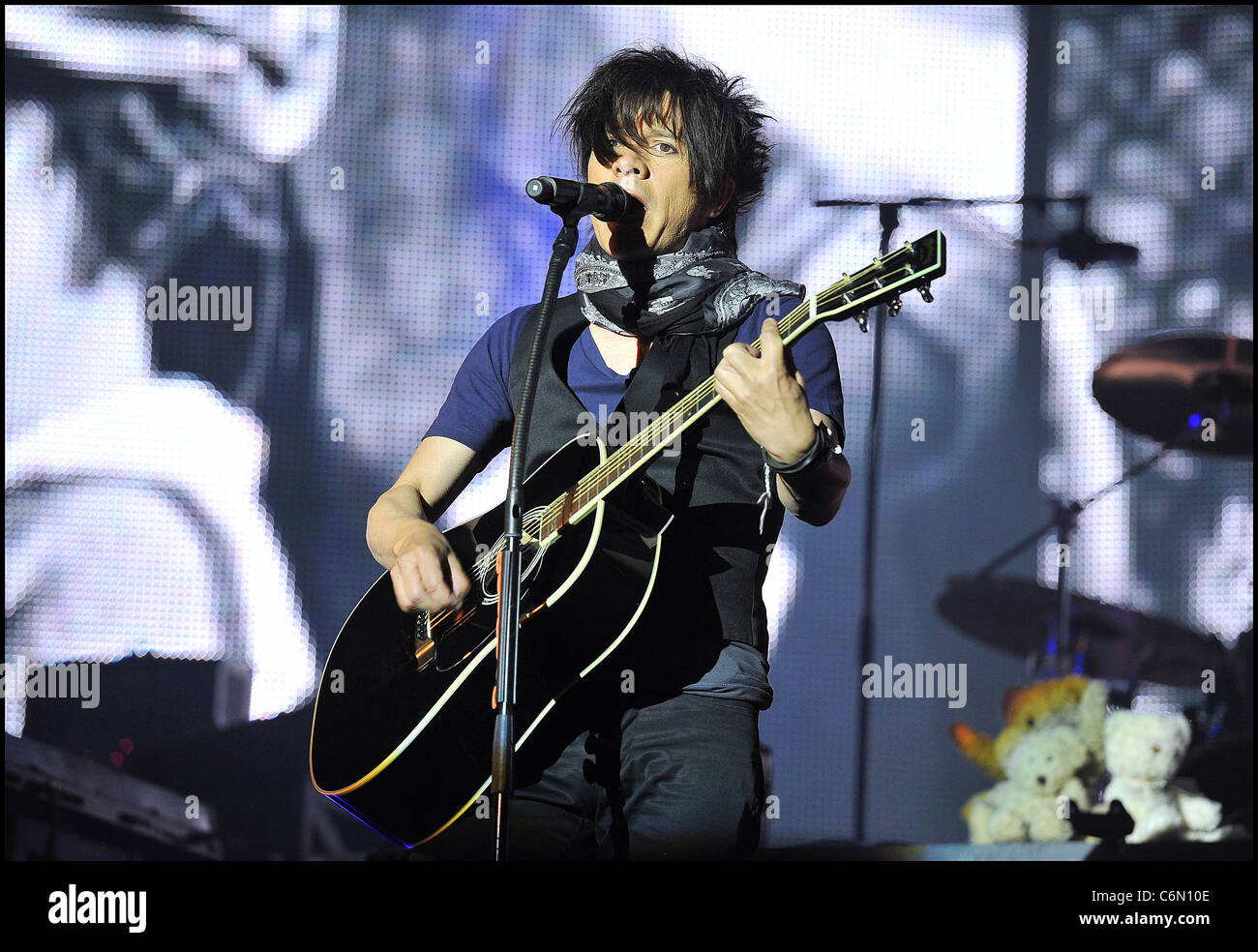 Nicola Sirkis Paleo Festival de Nyon - 'Indochine' - Day 6 Vaud ...