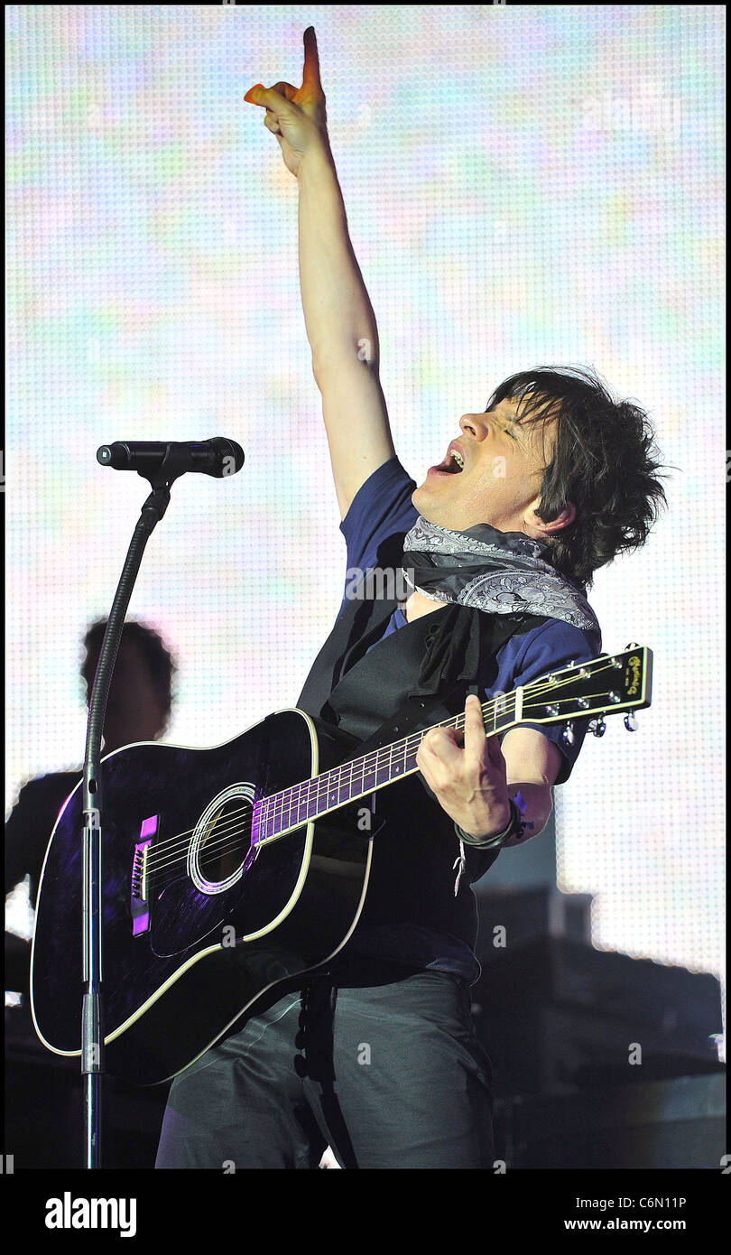 Nicola Sirkis Paleo Festival de Nyon - 'Indochine' - Day 6 Vaud ...