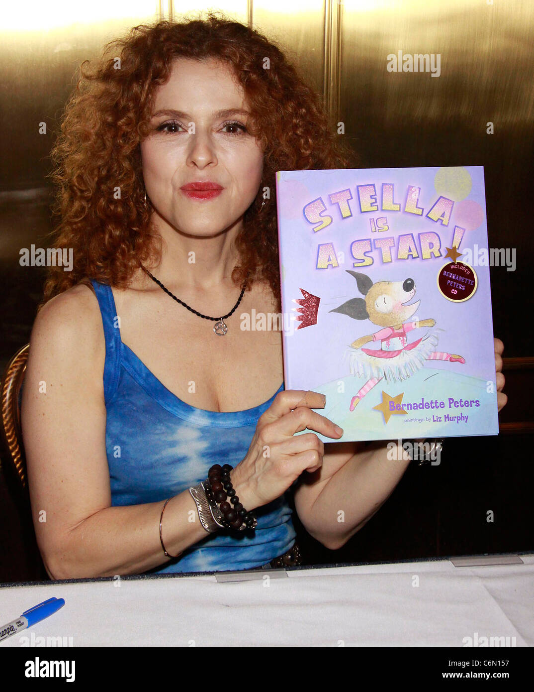 Bernadette Peters signs copies of her second children's book 'Stella Is ...