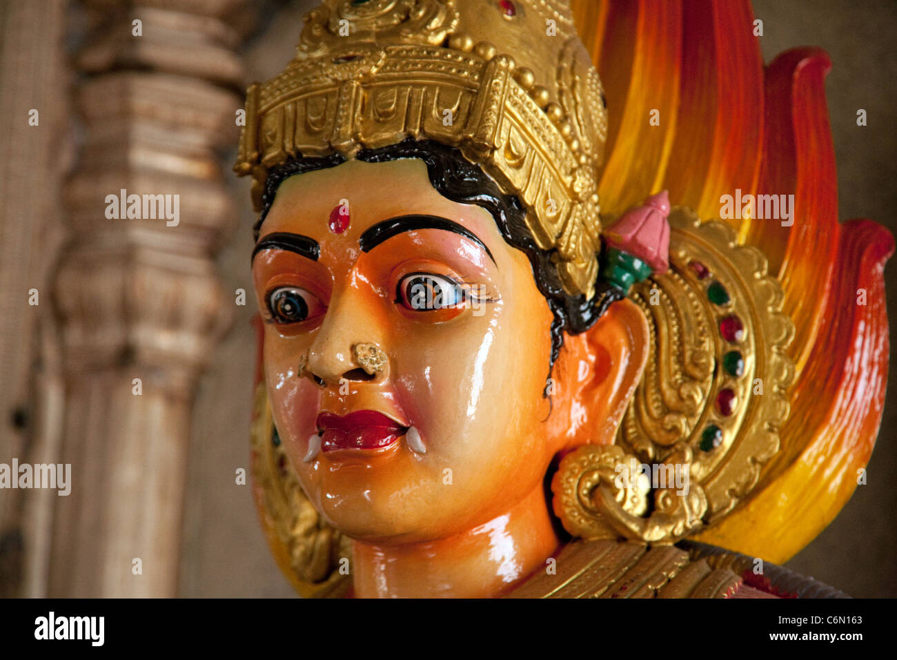 Goddess durga temple hi-res stock photography and images - Alamy