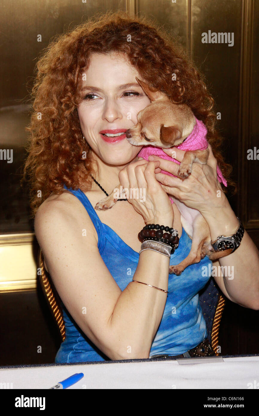 Bernadette Peters signs copies of her second children's book 'Stella Is ...