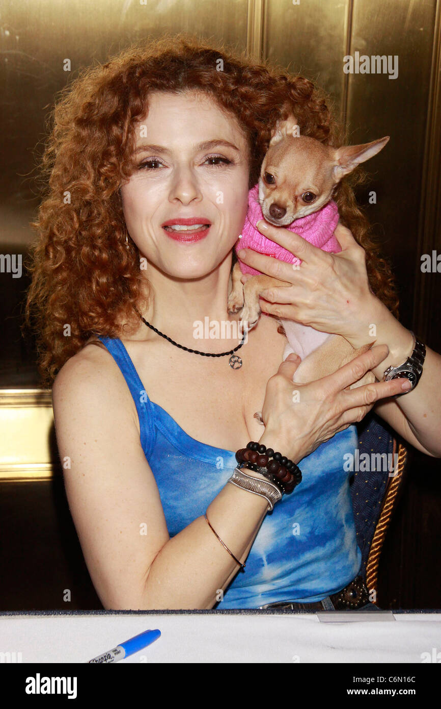 Bernadette Peters signs copies of her second children's book 'Stella Is ...