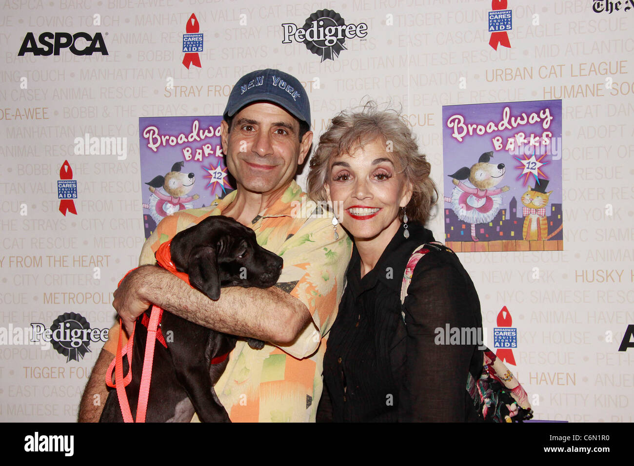 Tony Shalhoub and Brooke Adams Broadway Barks: The 12th Annual Dog and ...