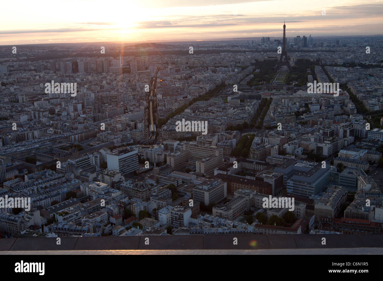 Aerial view of Paris Stock Photo - Alamy