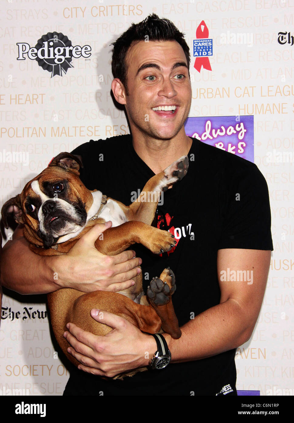 Cheyenne Jackson Broadway Barks: The 12th Annual Dog and Cat Adopt-a ...