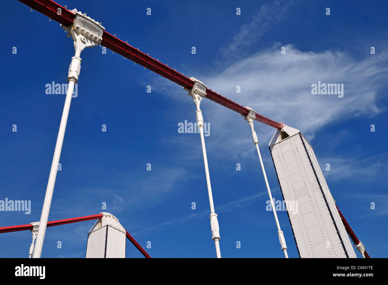 Chelsea Bridge, Battersea, London, United Kingdom Stock Photo - Alamy