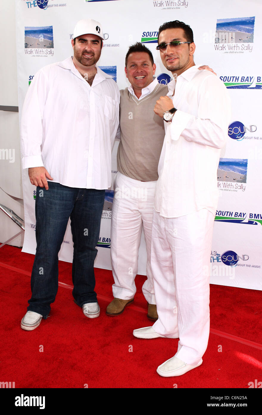 Jake Kloberdanz, Nick Arquette and Sergio Mora 'White Light White Night ...