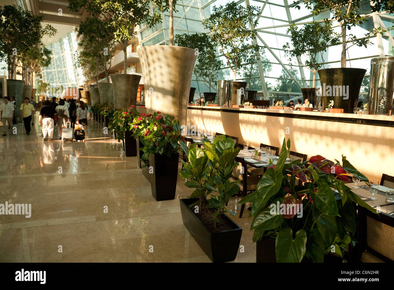 Marina bay sands hotel interior hi-res stock photography and images - Alamy