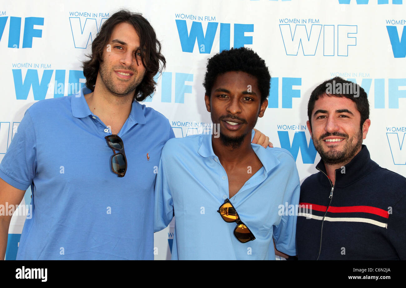 Aaron Smith aka Shwayze and team mates The 13th annual Women In Film ...