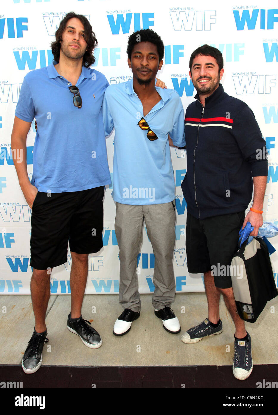 Aaron Smith aka Shwayze and team mates The 13th annual Women In Film ...