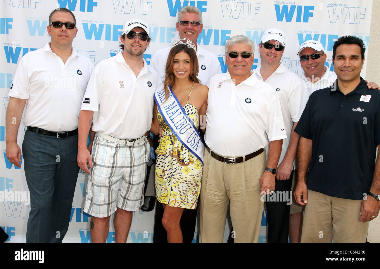 Miss Malibu USA 2010 Bianca Peters, Mr Rusnak and BMW team The 13th ...