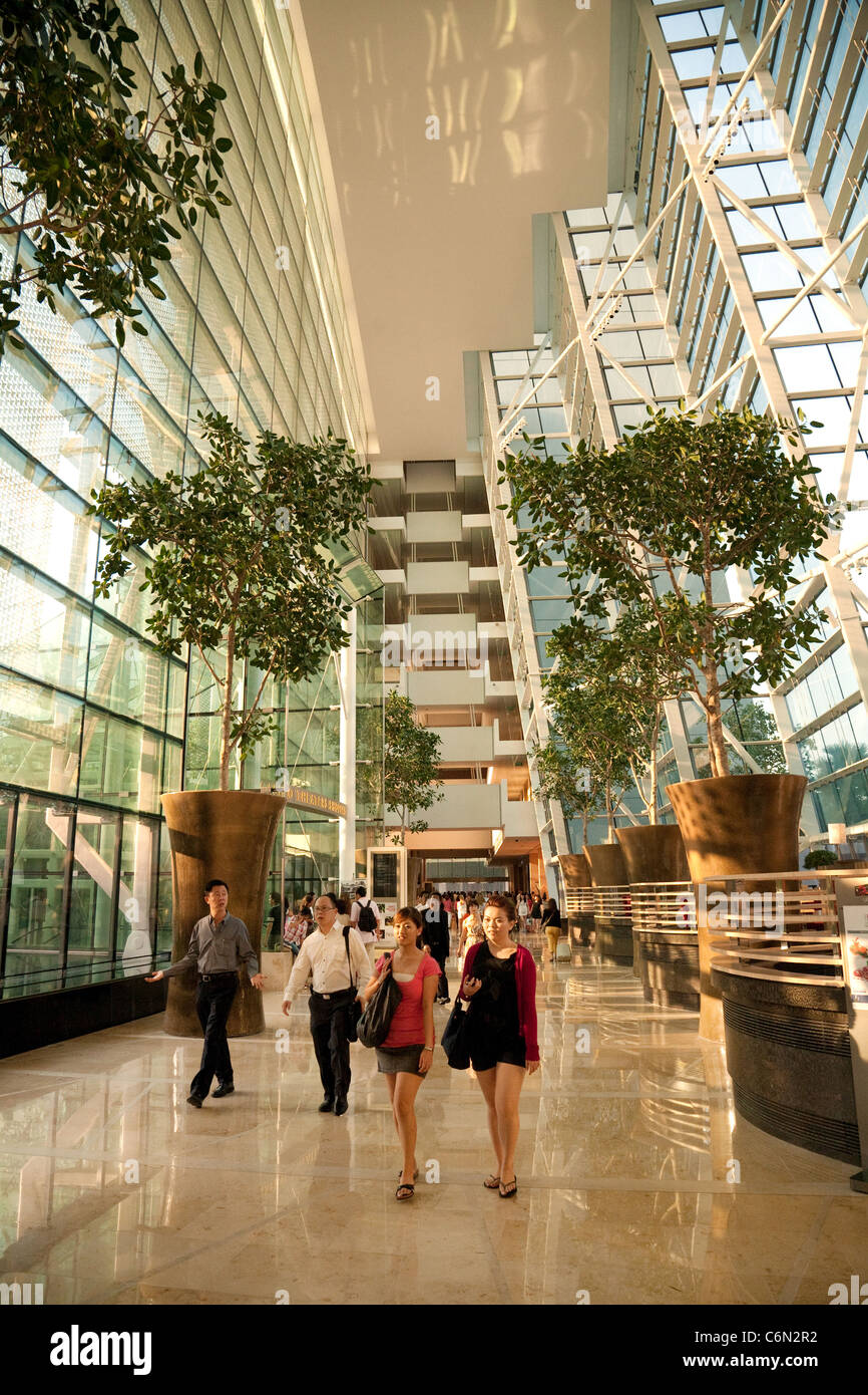 Marina Bay Sands Hotel Interior