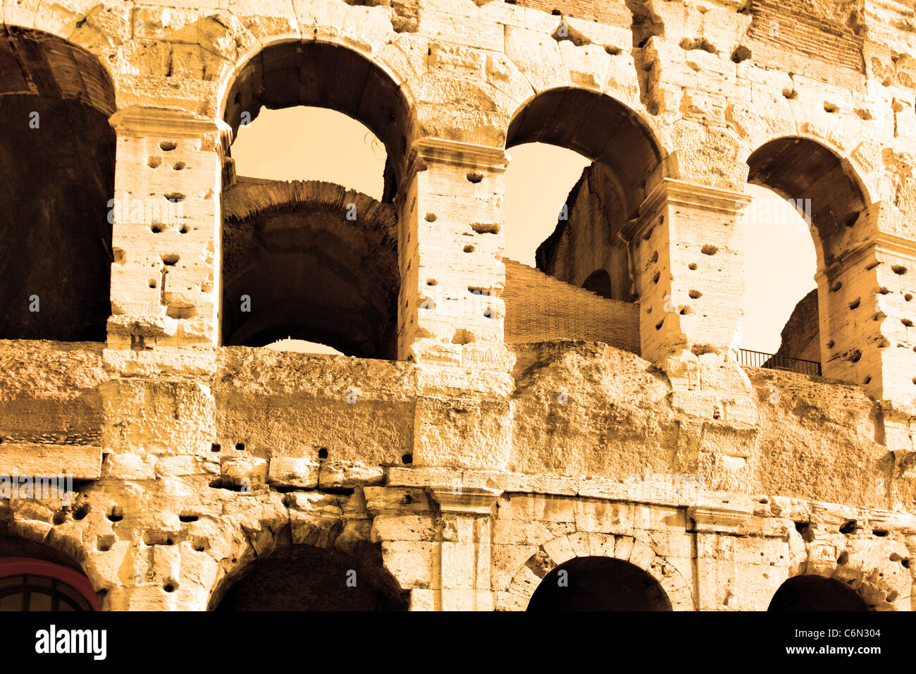 Close up exterior roman colosseum hi-res stock photography and images ...