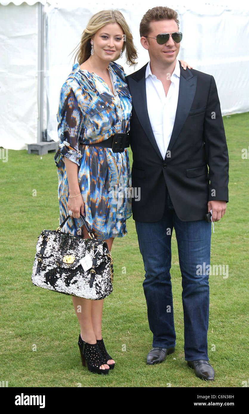 Holly Vallance and Nick Candy The Cartier International Polo Day at ...
