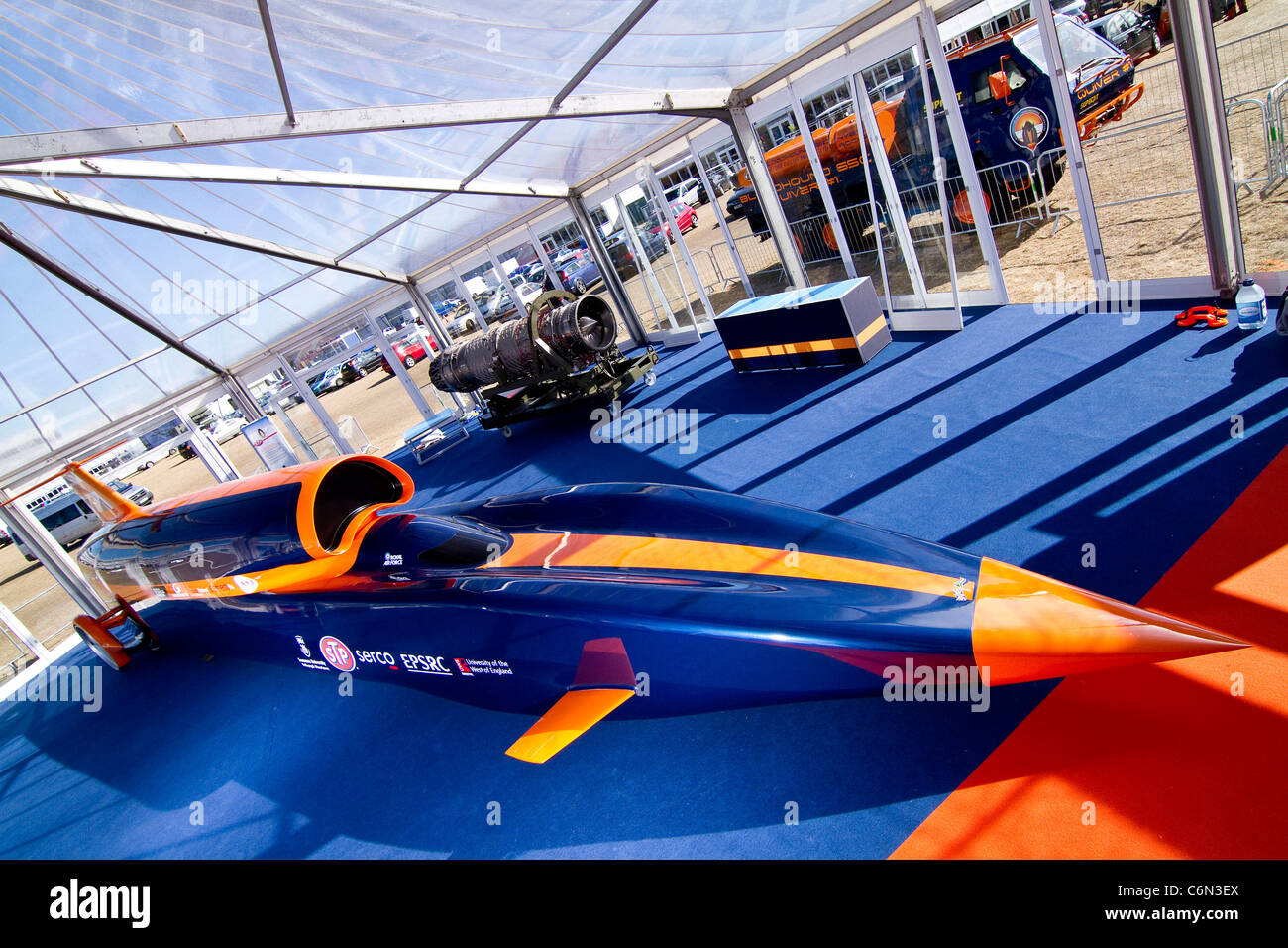 Thrust supersonic car hi-res stock photography and images - Alamy