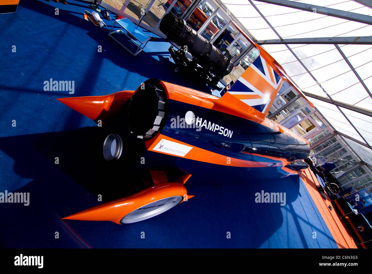 Bloodhound SuperSonic Car The British team hoping to drive a car faster ...